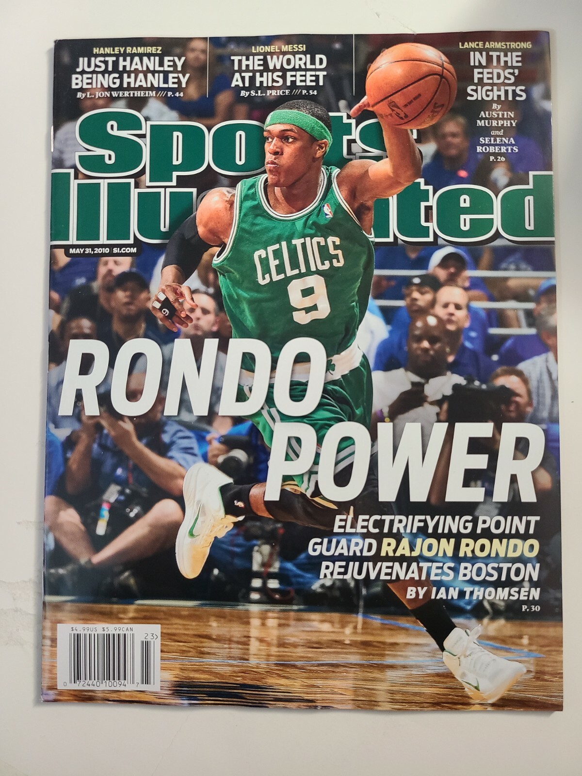 Sports Illustrated Rajon Rondo No Label | eBay