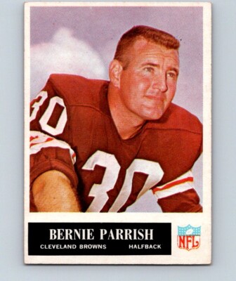 1965 PHILADELPHIA FOOTBALL #37 BERNIE PARRISH NRMT FN | eBay