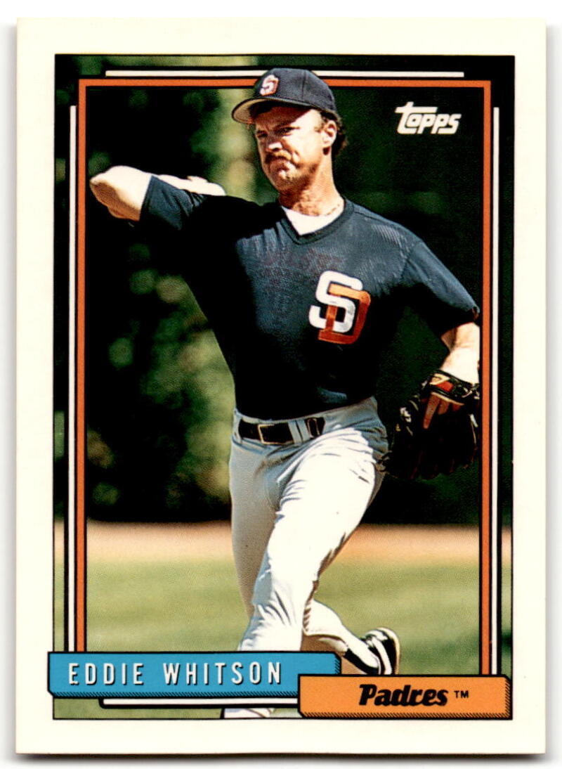 1992 Topps #228 Ed Whitson NM-MT Padres ID:43486 | eBay
