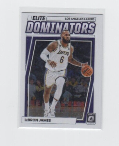2022-23 Donruss Optic LeBron James Elite Dominators No. 22 Lakers | eBay