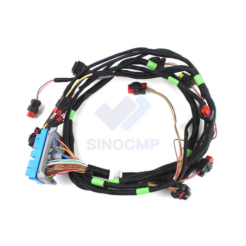 SINOCMP 296-4617 C6.4 Engine Wire Harness For CAT 320D E320D Excavator ...