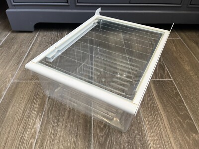 Whirlpool Refrigerator Meat Pan Drawer & Shelf WP2201105 WP2218127K ...