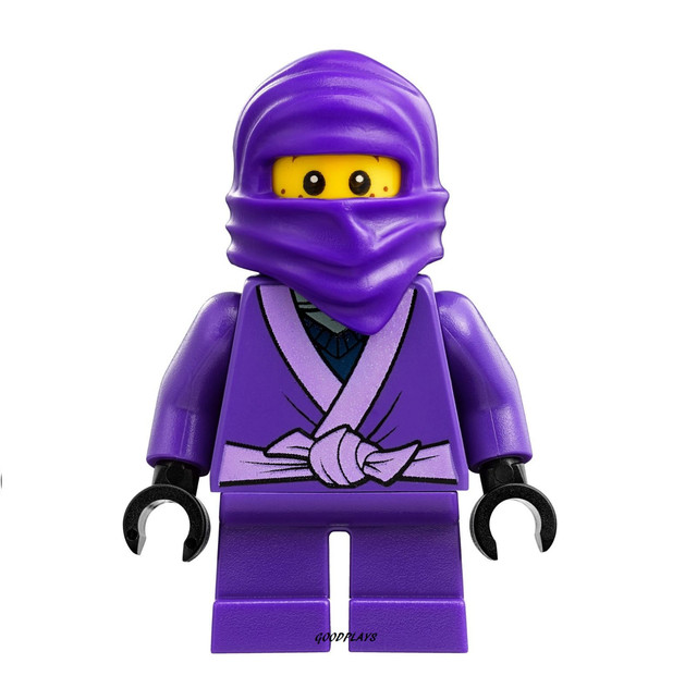 LEGO NINJAGO Lil' Nelson purple Ninja MINIFIGURE From Set 70589 New ...