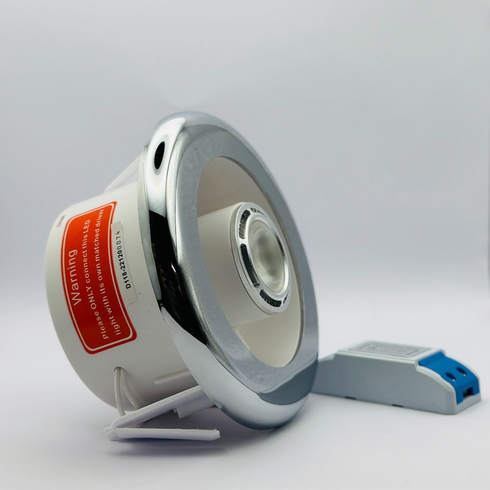 AirTech-UK Airvent With LED Light and Transformer 3W 4" 100mm cool ...