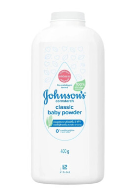 Johnson s Baby Powder Classic 400 g Hypoallergenic Cornstarch Long ...
