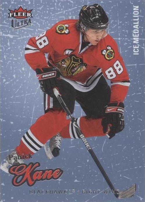 2008-09 Fleer Ultra - Patrick Kane #117 Ice Medallion /100 for sale ...