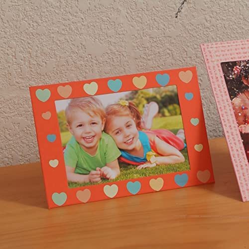 50 Pack Multicolor Cardboard Picture Frames for 4x6 Inserts Photo ...