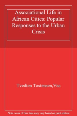 Associational Life in African Cities 9789171064653| eBay