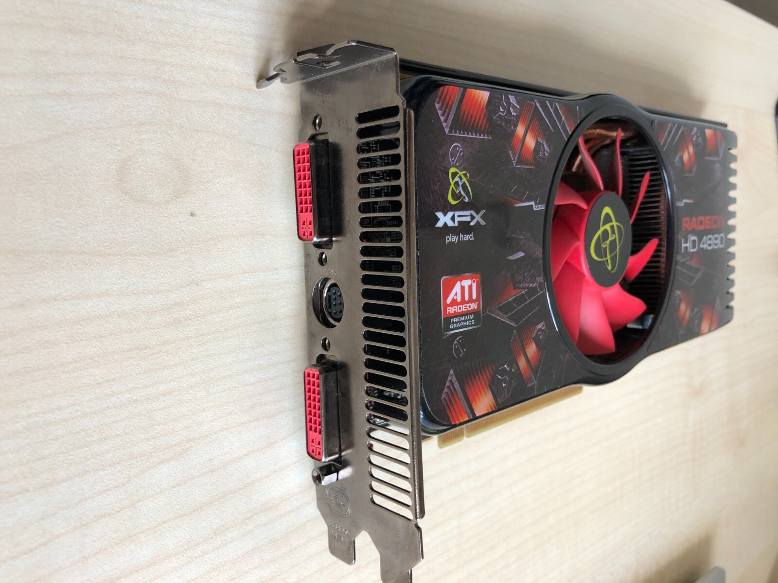 XFX Radeon HD 4890 1GB DDR5 Model HD-489X-ZSHD-489X-ZSFC v1.6 Graphics ...