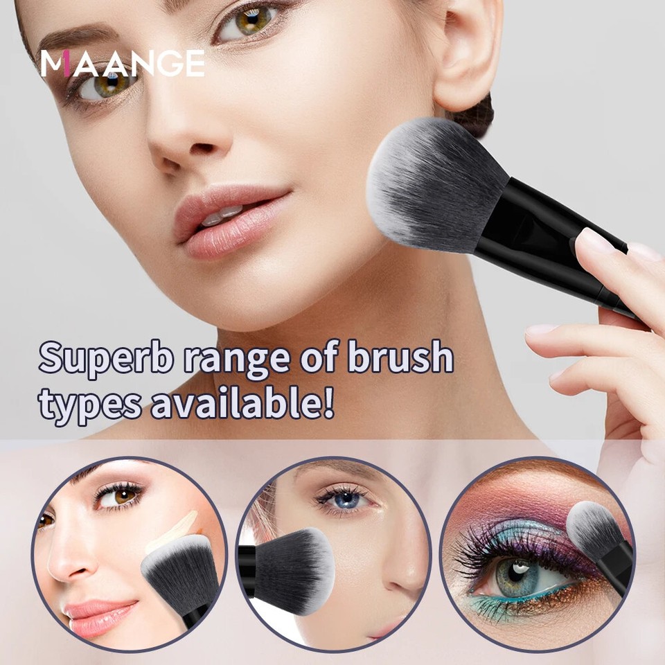 30pcs Makeup Brush Set Foundation Concealers Eye Shadows Powder Blush ...