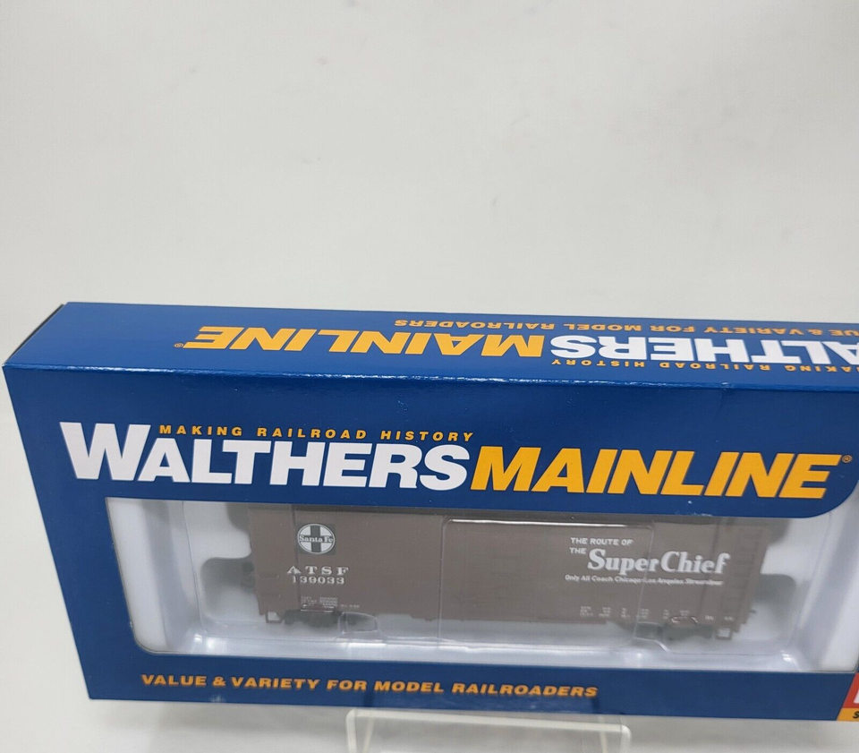 Whalters HO Scale 40' AAR 1944 Box Car Super chef Santa Fe 139033 | eBay