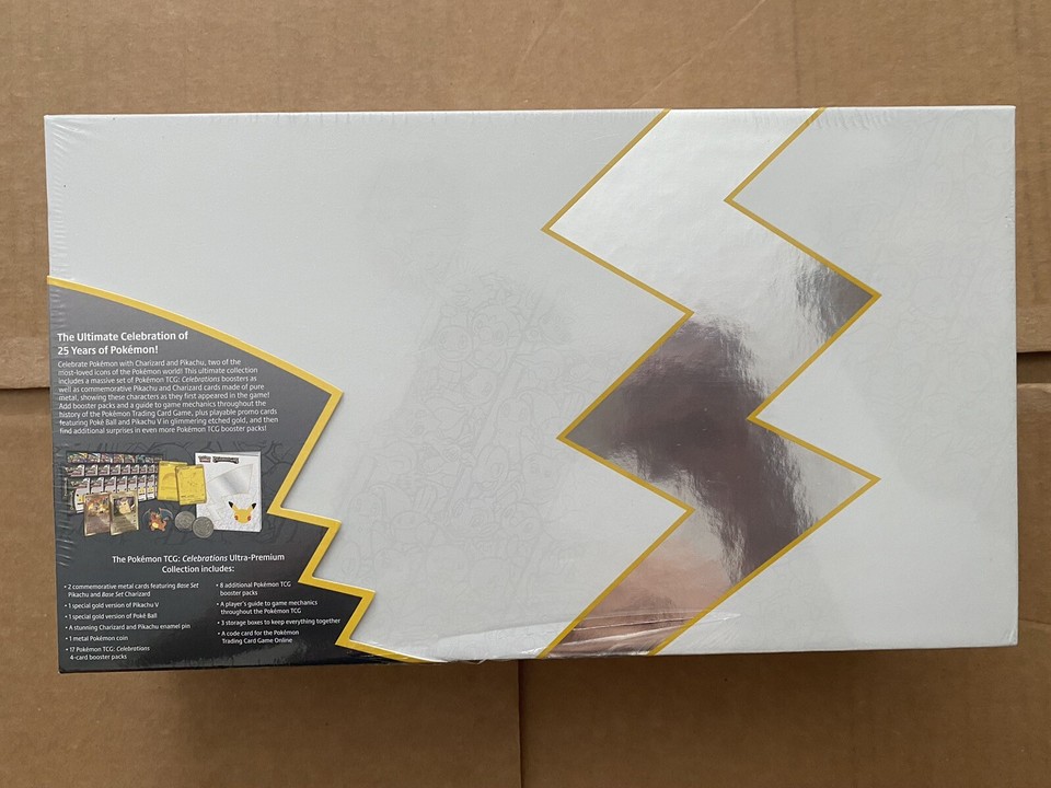 Pokemon Celebrations Ultra Premium Collection Box 25th Anniversary UPC ...