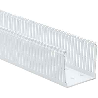 1pc 1/FT HELLERMANNTYTON 184-33004 Wiring Duct, Slotted, 3" X 3",Non-Adhesive, | eBay