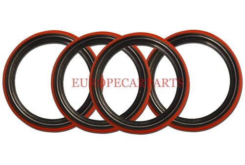 14" inch Black&Red Walls Fakewall Tire insert trim set X4 Hot Rod | eBay