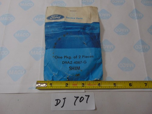 Ford D9AZ-4067-G Genuine OEM Differential Driving Gear Bearing Shim Set ...