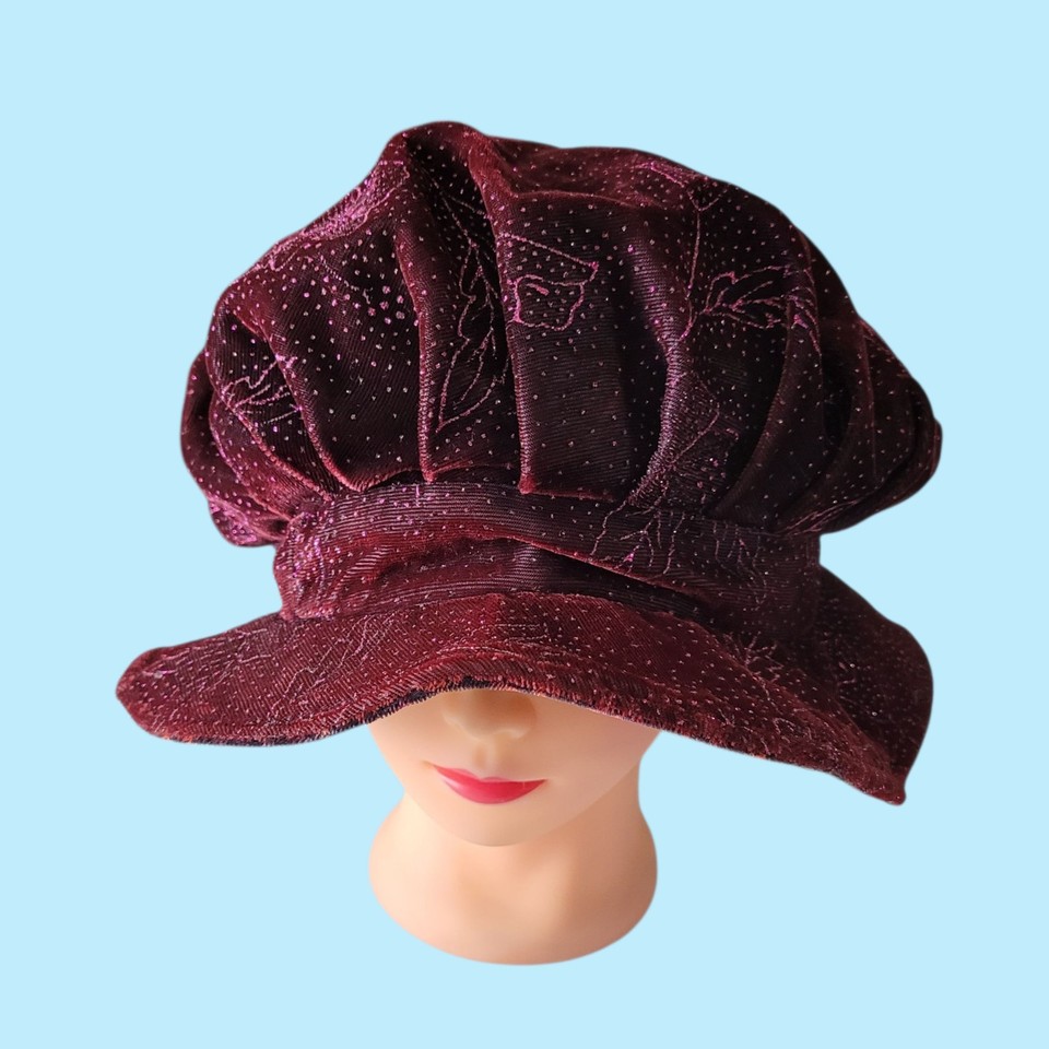 Vintage Hat "Venetian Paradise", 22" Round Two Reversible | eBay