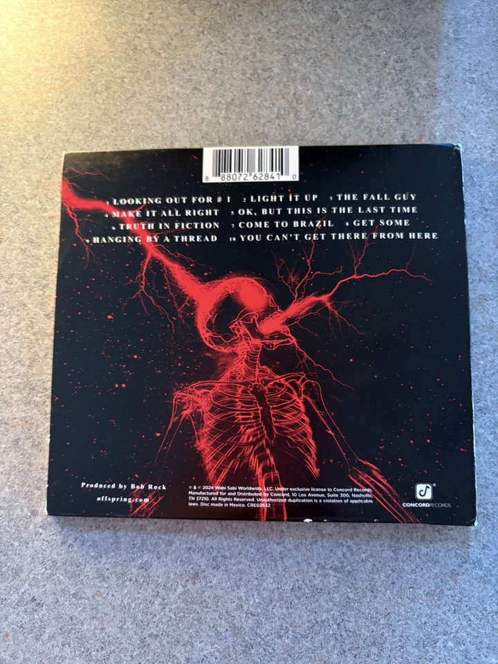 THE OFFSPRING SUPERCHARGED CD - CD IS NEW BUT NOT SEALED 888072628410| eBay