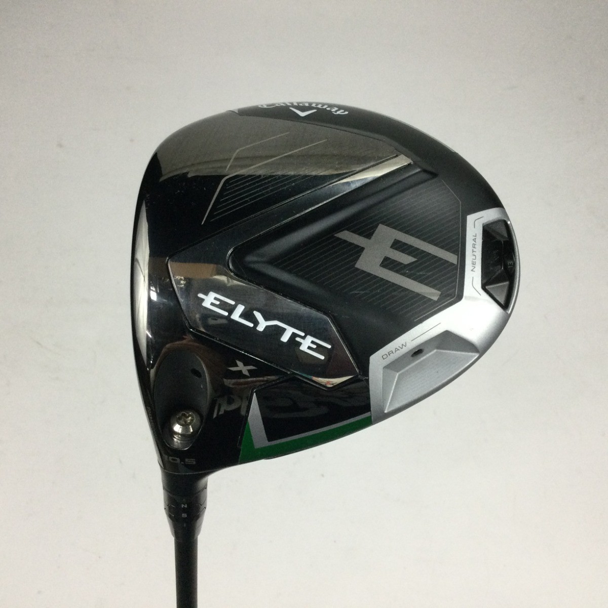 USED LEFT HAND CALLAWAY ELYTE X DRIVER 10.5° 45.5 INCH LENGTH REGULAR ...