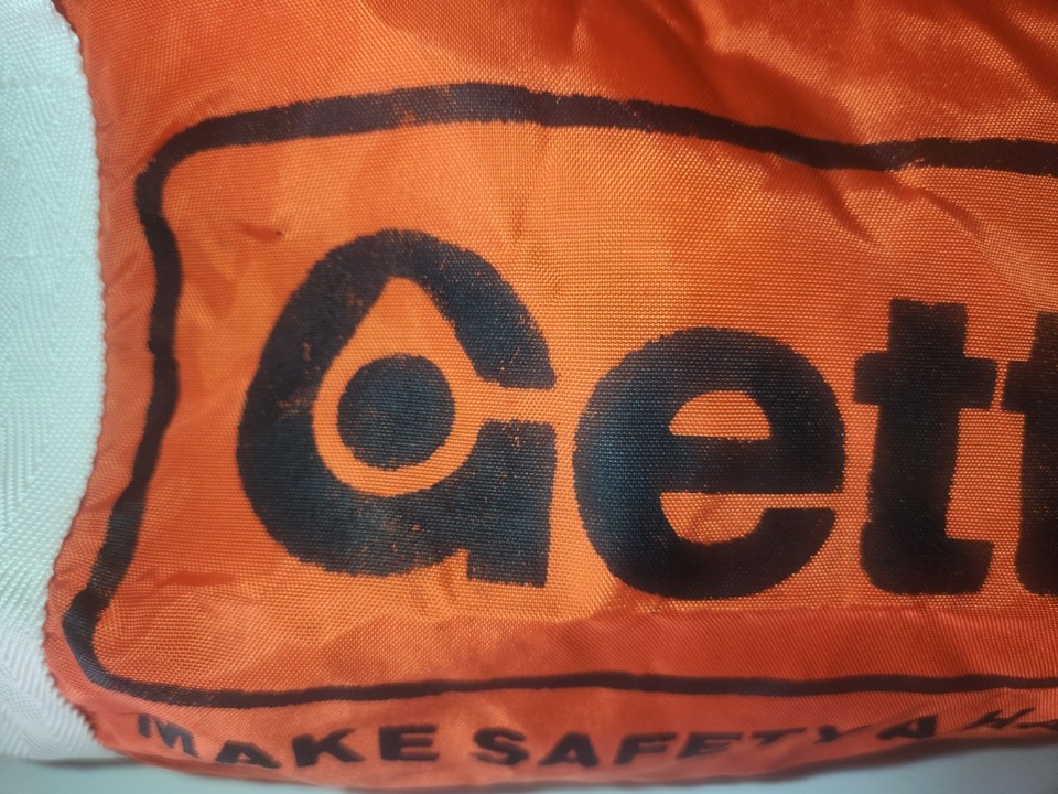 Vintage 1980's Oil/Gas GETTY Duffle Bag/Garmet Bag Made In USA | eBay