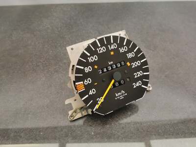MERCEDES W124 S124 C124 Speedometer Instrument cluster speed gauge 243k ...