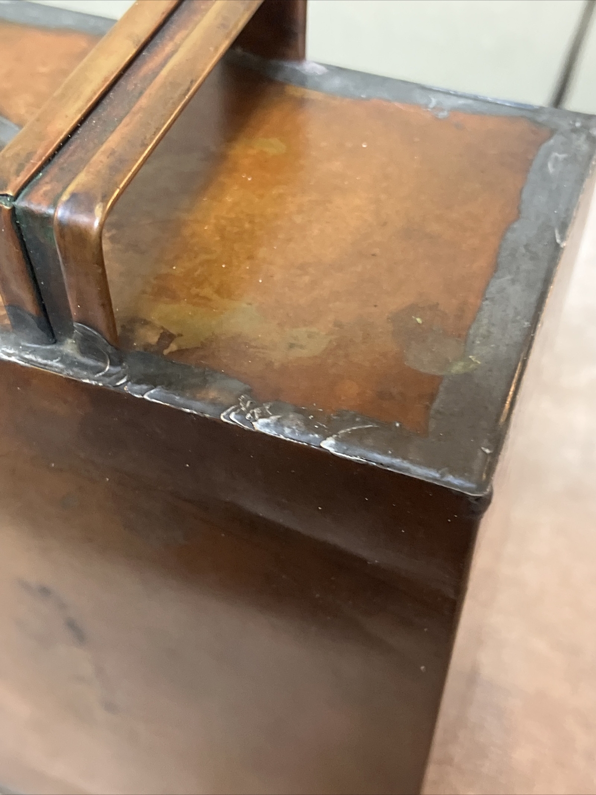 Simply Amazing Antique Copper Hand Soldered Gas Gasoline Fuel Can ...