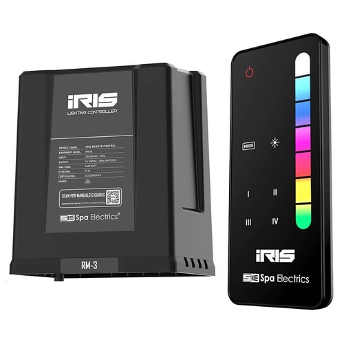 Spa Electrics iRIS Remote Control for Multi Plus Pool & Spa Lights RM-3 ...