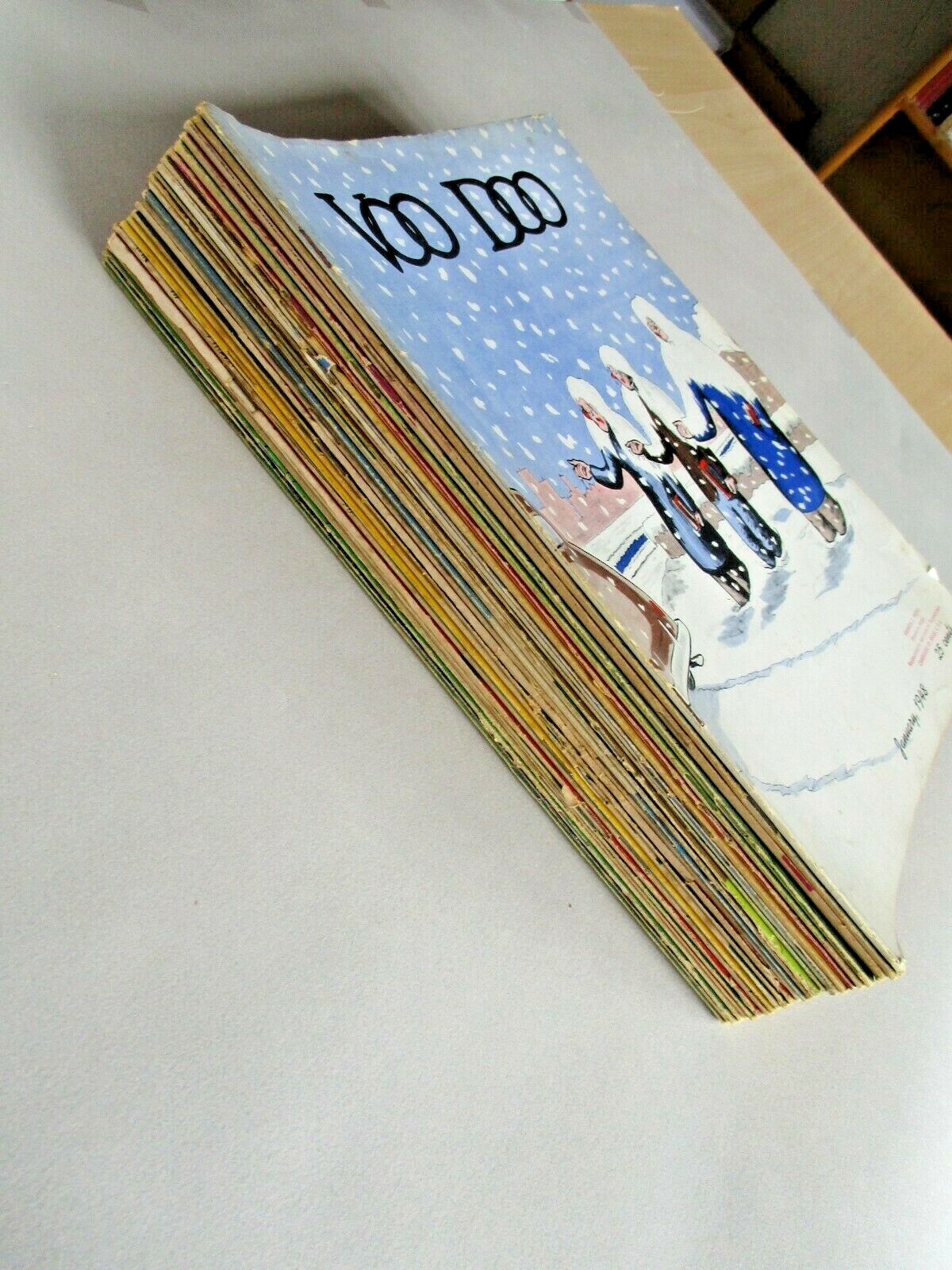 Voo Doo Magazine - LOT of 25 diff Magazines from 1948-1952 ~ Voodoo M.I ...