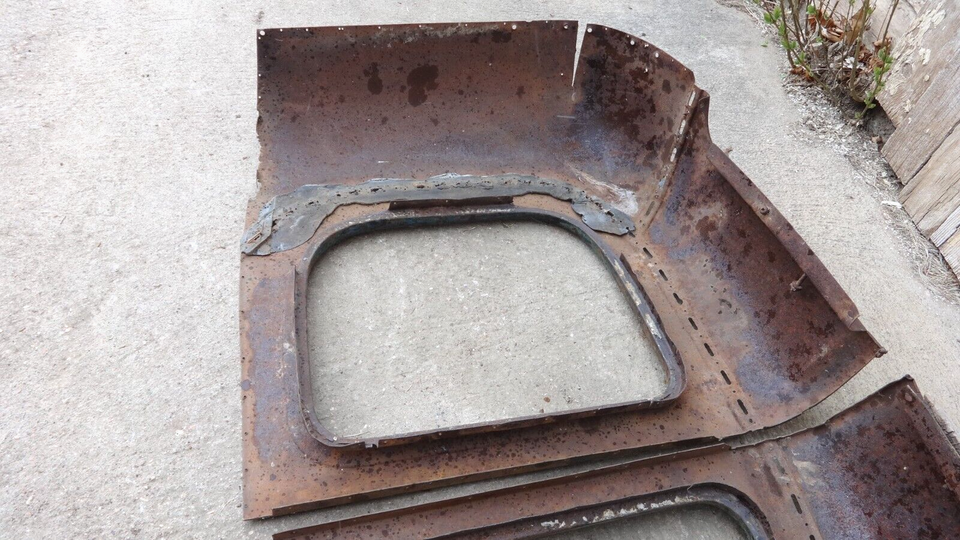 1928 1929 Model A Ford Special Coupe QUARTER WINDOW PANELS Original ...