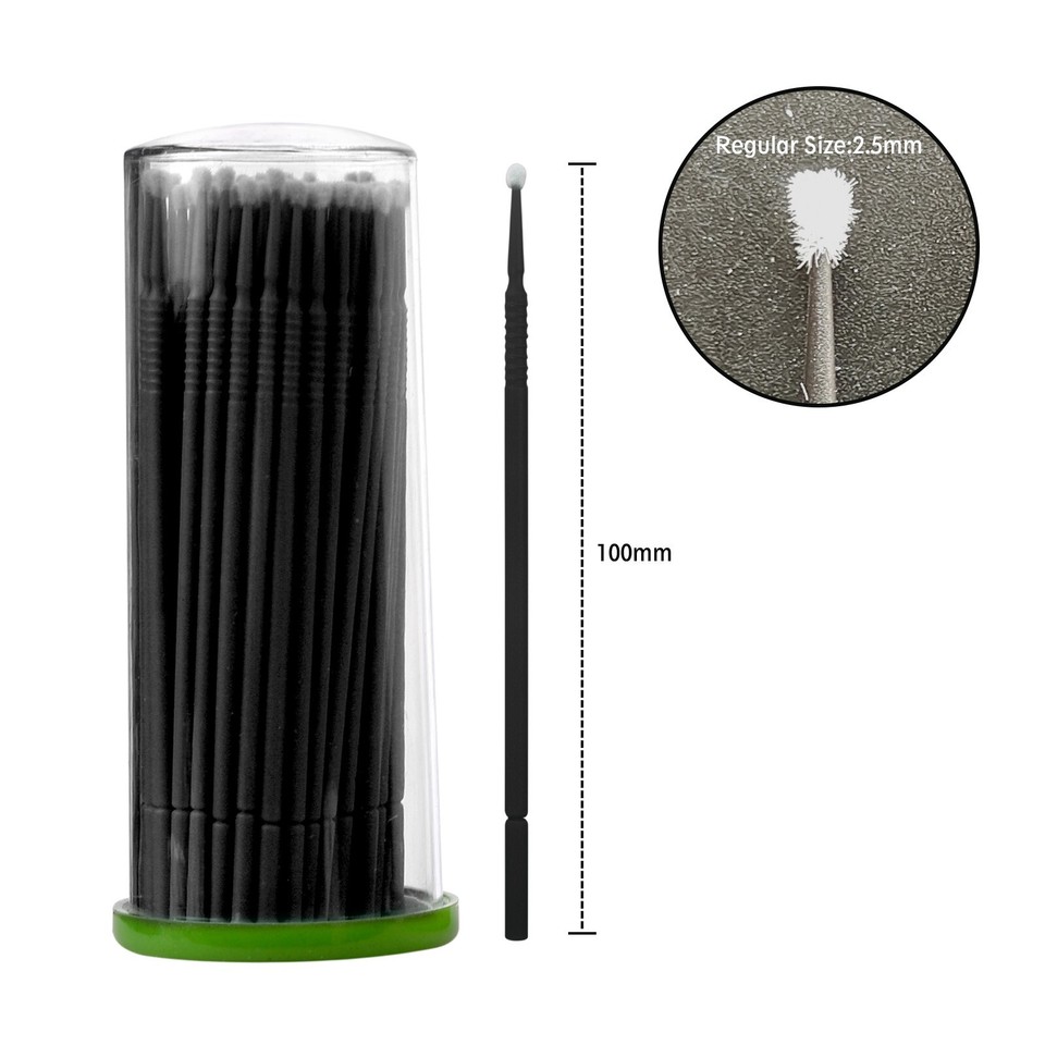 400 Micro Brush Applicators Tips Dental (Regular, Fine, Super Fine ...