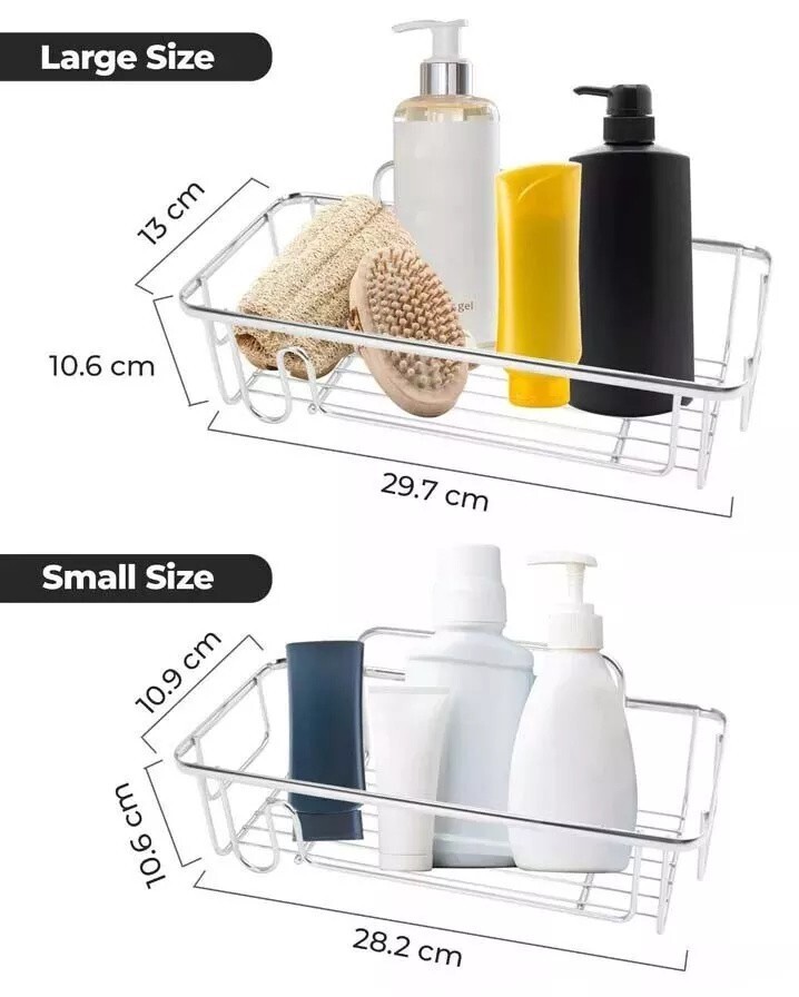Hanging Over Door Screen Shower Caddy Bathroom Storage Rack Tidy Modern ...