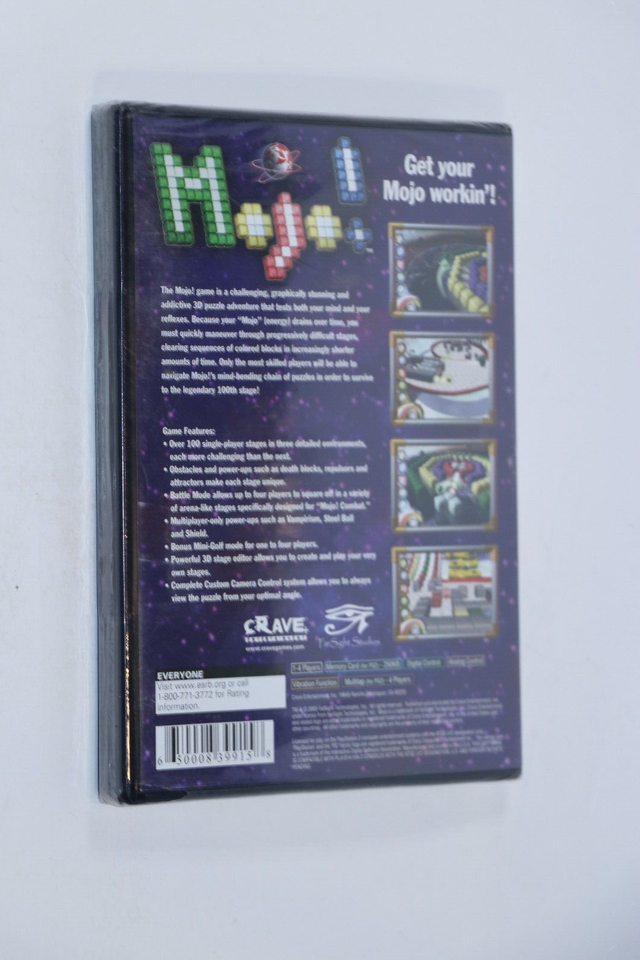 SONY PLAYSTATION 2 PS2 💥 MOJO! 💥 NEW SEALED SHIPS SAME DAY 650008399158 ...