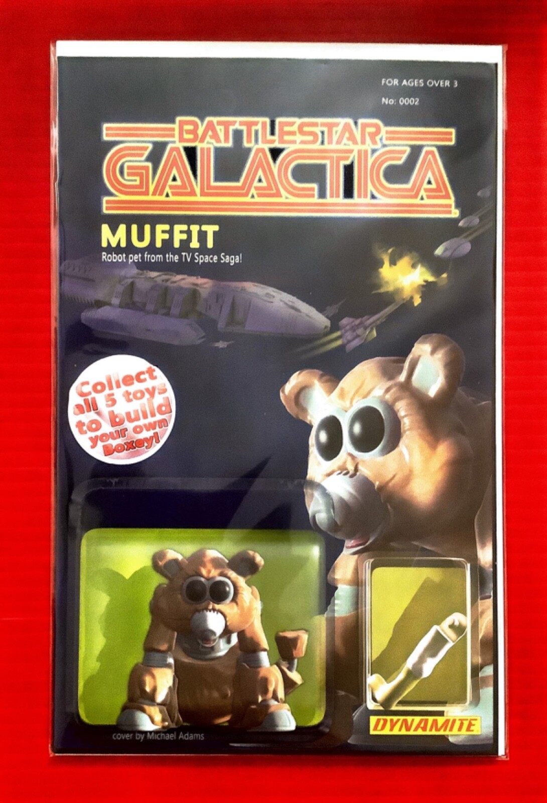 BATTLESTAR GALACTICA #2 MUFFIT VARIANT COVER NEAR MINT GRAB TODAY | eBay