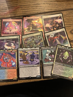 9x Card Lot Galaxy Foil Unfinity UNF MTG Magic The Gathering. All Cards ...