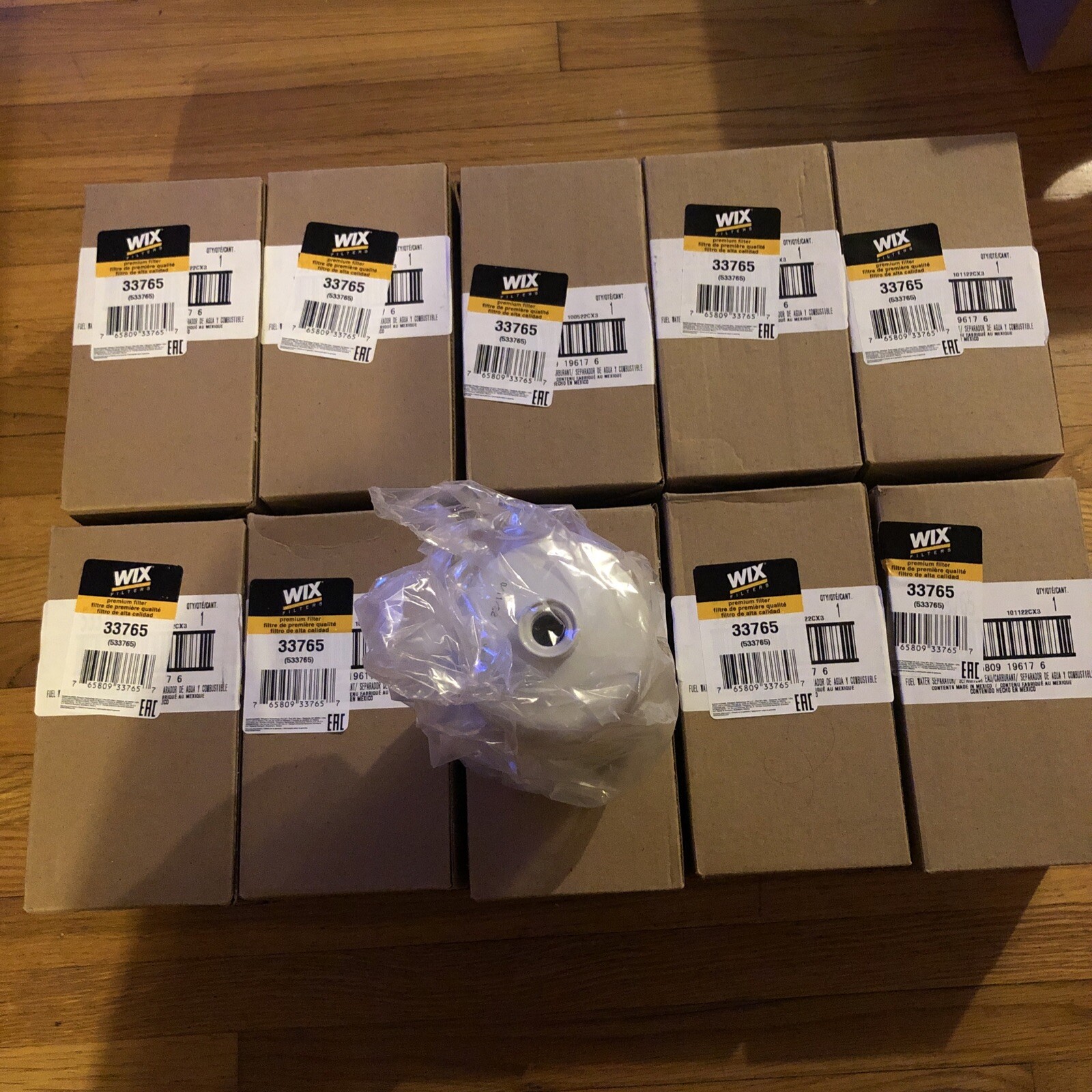 WIX 533765 - Fuel filter cross reference