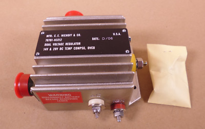 Niehoff N3212 Dual Voltage Regulator 14V & 28V For N1128 M915 M916 M917 ...