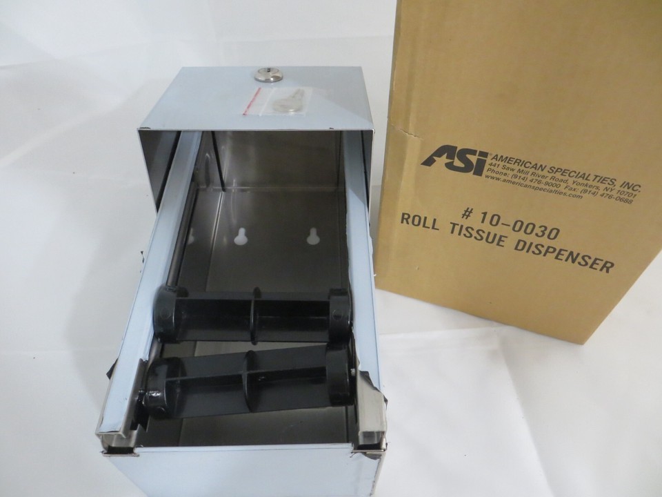 ASI Surface Mounted Dual Roll Toilet Tissue Dispenser 10-0030 | eBay
