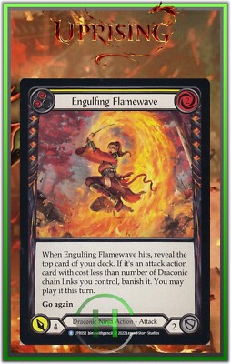 Engulfing Flamewave Yellow - FAB:Uprising - UPR052 - Carte Officielle ...