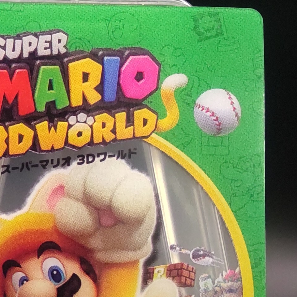 Cat Mario Super Mario Bros 3D Worlds Vintage Plastic Card Nintendo ...