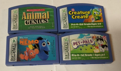 Leap Frog Leapster Lot Of 4 Xcx103 | eBay