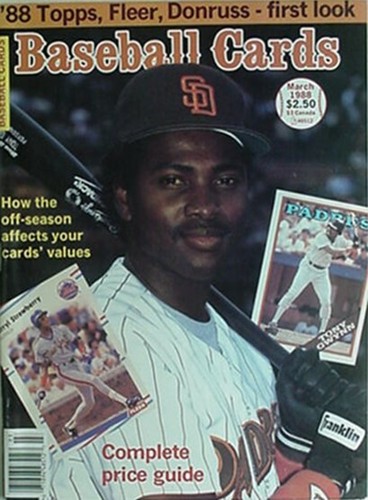 1988 BASEBALL CARDS MAGAZINE W/ TONY GWYNN COVER | eBay