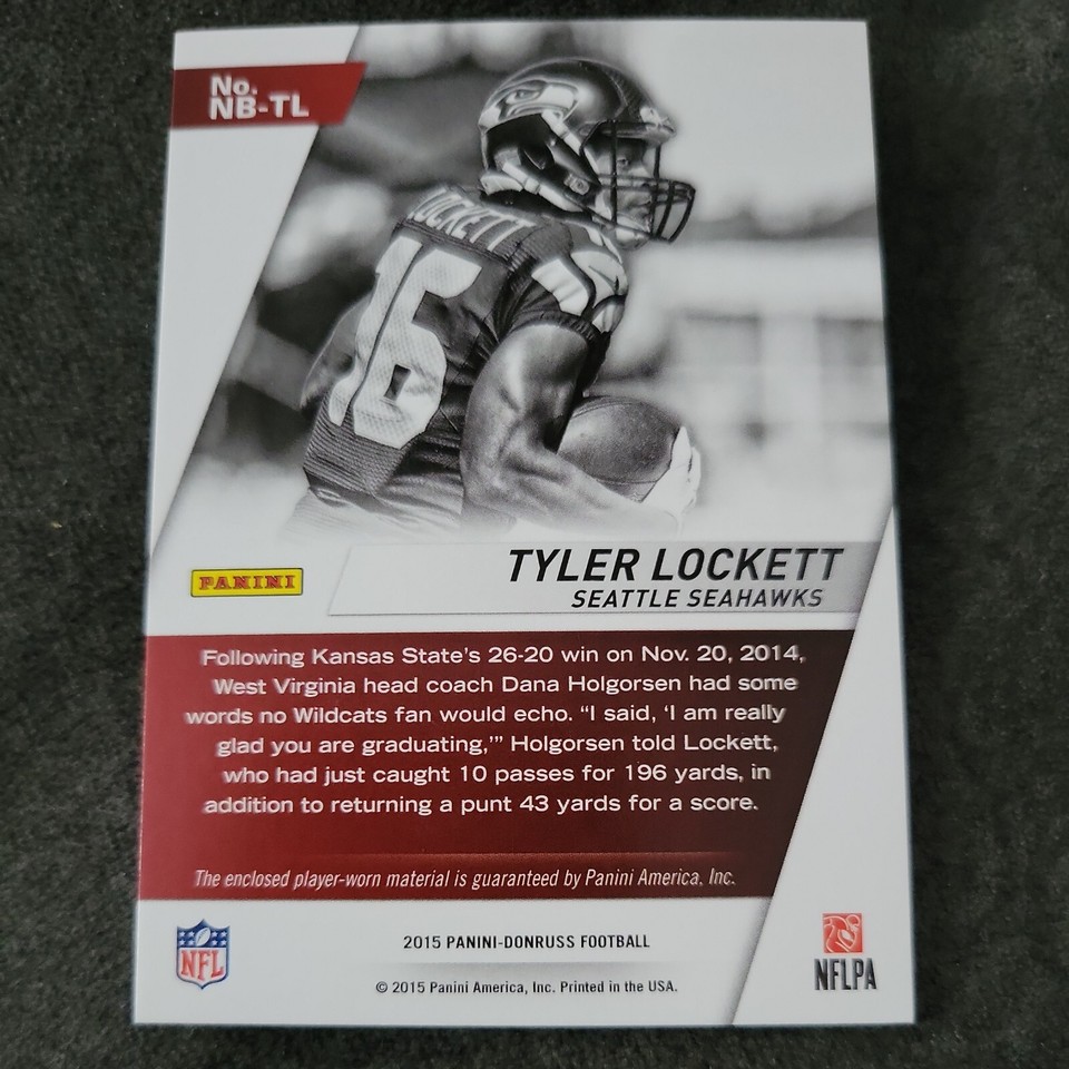 Tyler Lockett Patch Card | eBay