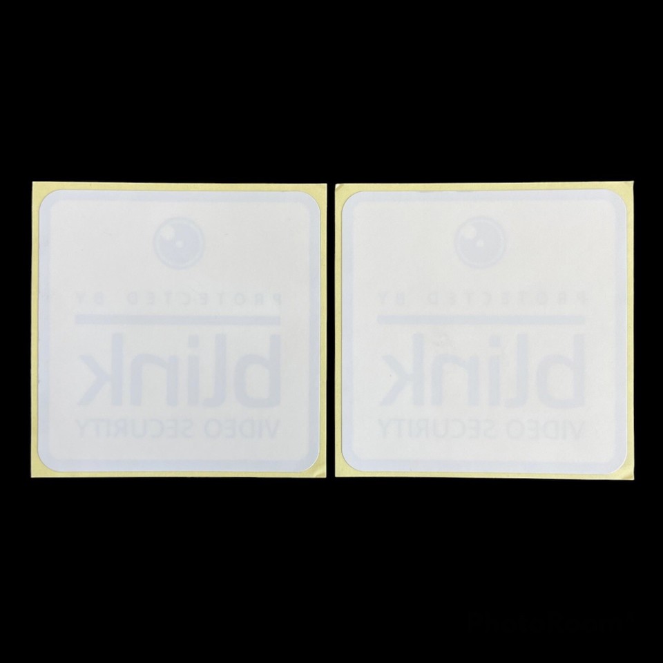 Blink Security Camera System 9 in Yard Sign with Two Blink 3.5 in ...