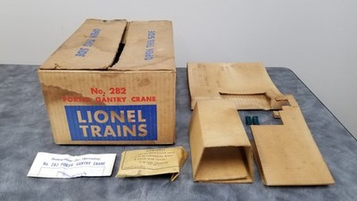 Lionel Postwar 282 Portal Gantry Crane Original Box w/Inserts ...