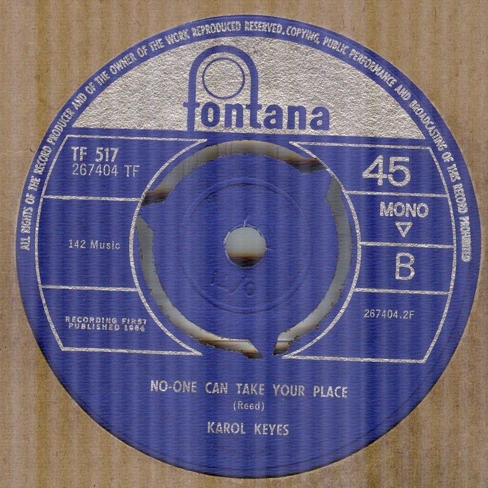 KAROL KEYES*YOU BEAT ME TO THE PUNCH*BEAT MUSIC*SOUL*FONTANA*HEAR IT ...