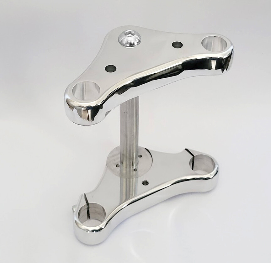 Narrow Triple Trees for Harley tubes Ø35 mm Showa FX/FXE/FXS Showa from ...