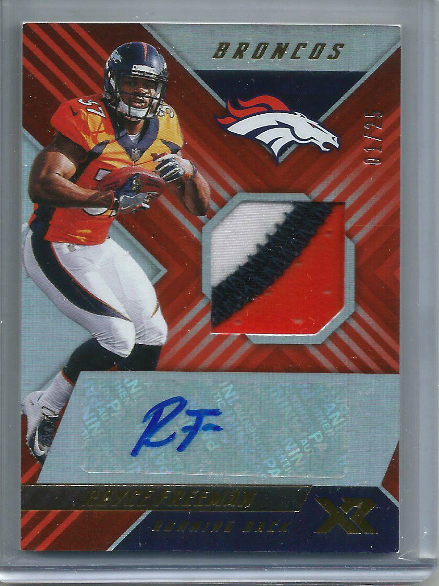 Royce Freeman Football Card Database - Newest Products will be shown ...