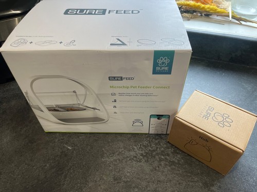 Sure Petcare Surefeed Microchip Pet Feeder Connect with Hub | eBay