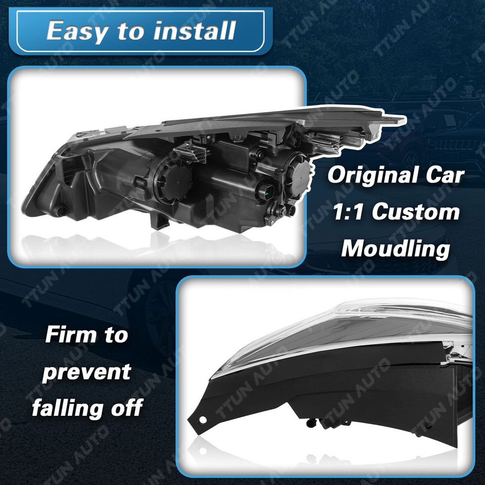 For 2019 2020 Kia Optima Headlight Halogen LED DRL 92102D5500 Passenger ...