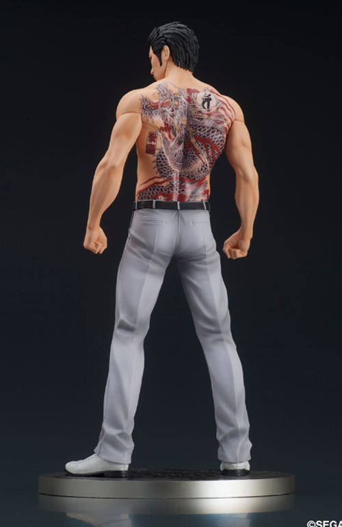 Ryu Ga Gotoku Kazuma Kiryu Fierce Battle Figure with Display Cloth ...