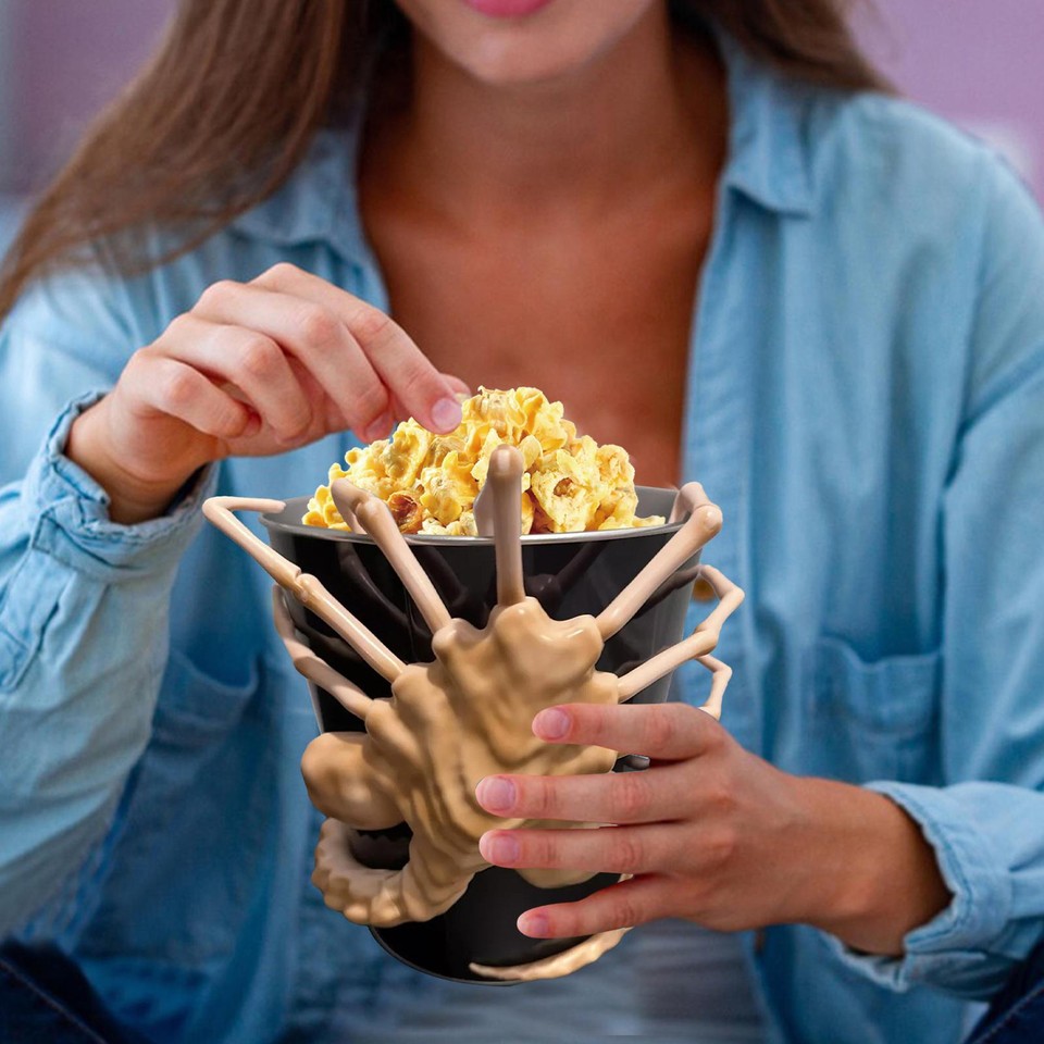 NEW Alien Romulus Popcorn Bucket - Facehugger Amc Exclusive Scary Movie ...
